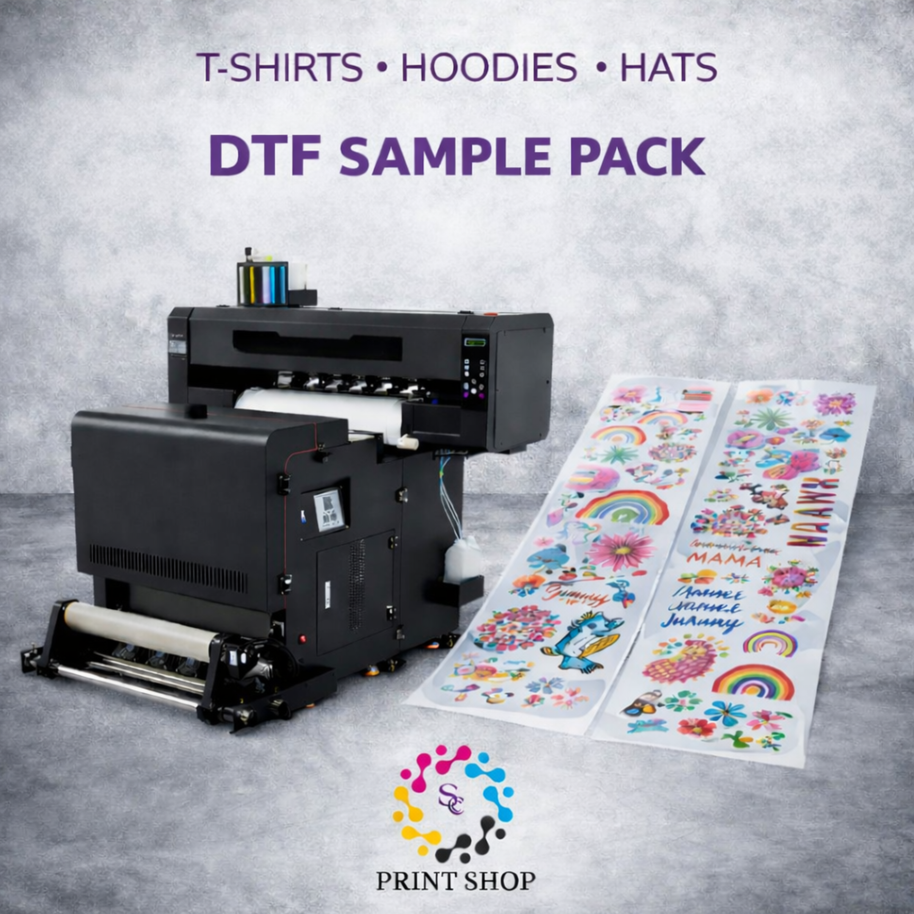 DTF SAMPLE PACK – SCC PRINT SHOP